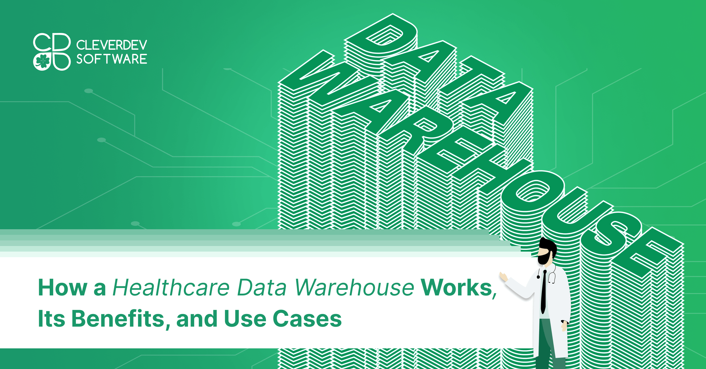 Healthcare Data Warehouse: Architecture, Benefits, and Use Cases | CleverDev Software